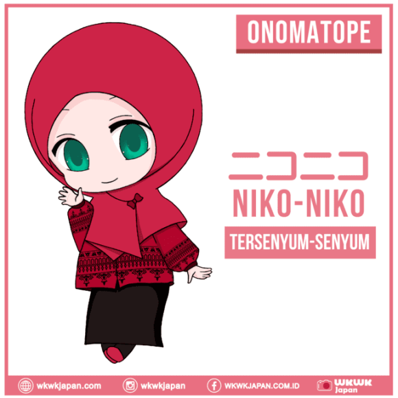 Onomatope "Niko Niko" - Bahasa Jepang Universitas Widyatama